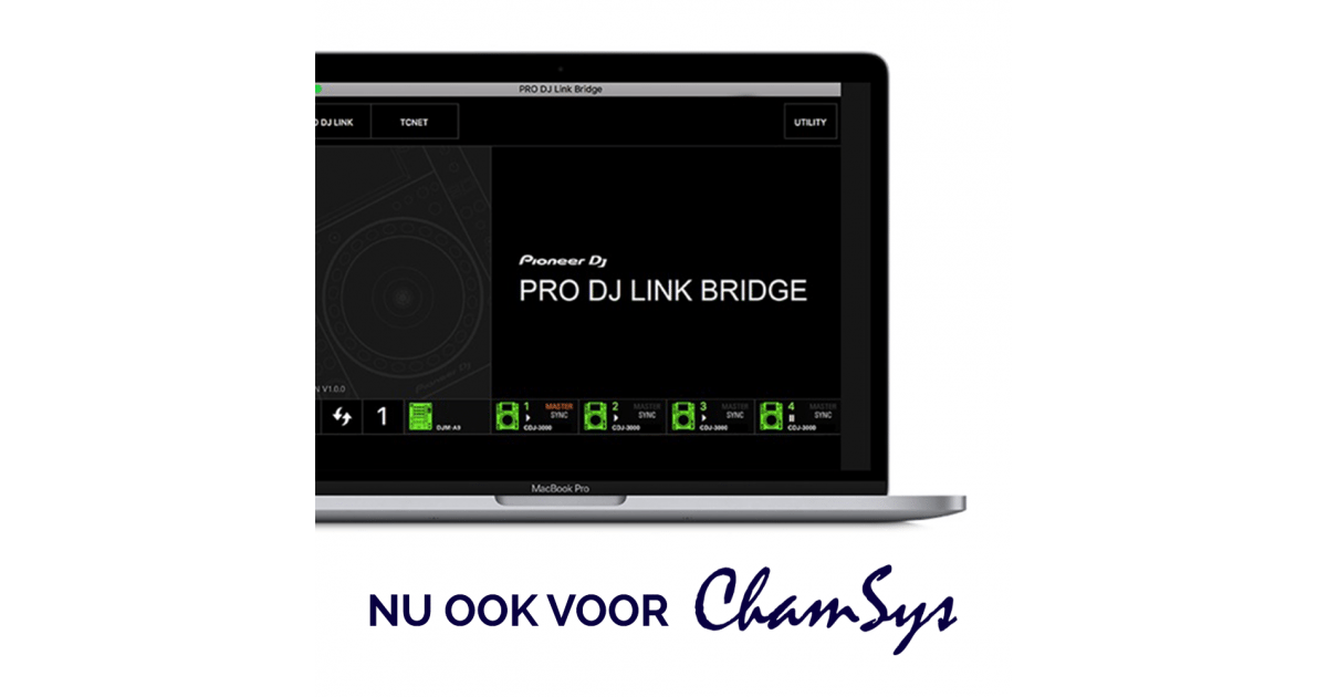 PRO DJ LINK Bridge ondersteunt nu officieel ChamSys MagicQ!