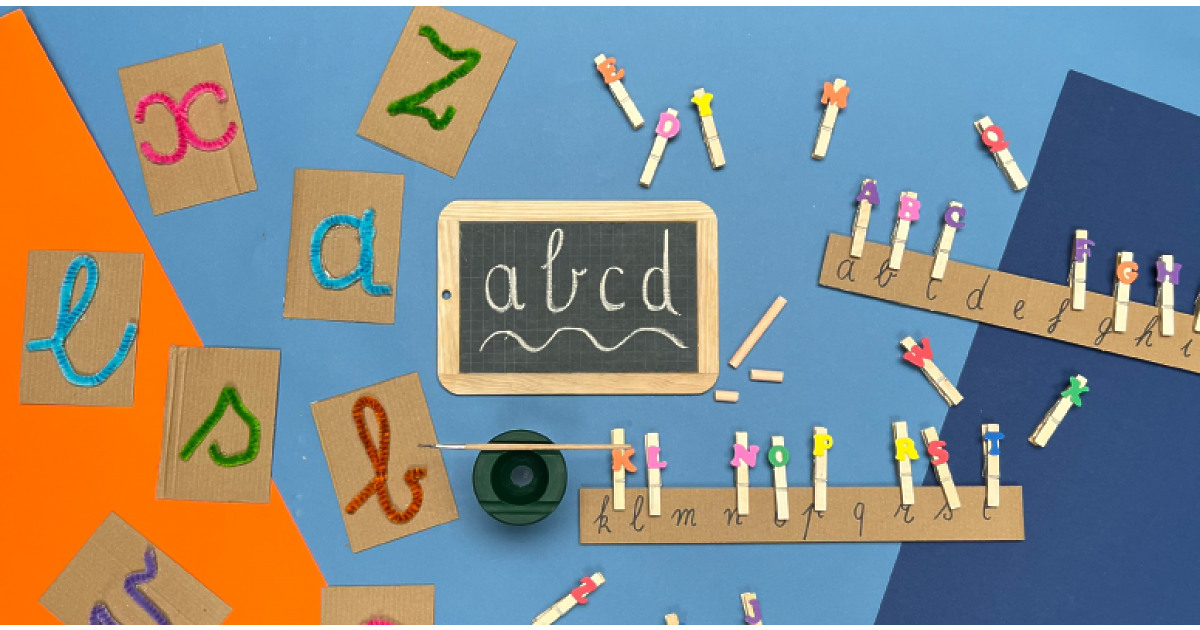 Letterherkenning: naschrijven, voelen of puzzelen - AVA.be