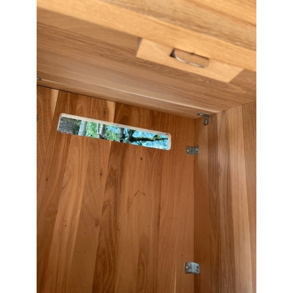 Bristol postbus in robinia hout 100% FSC