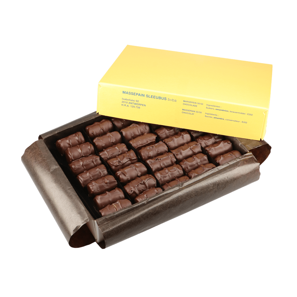 1000g pralines au massepain enrobé de chocolat - 1