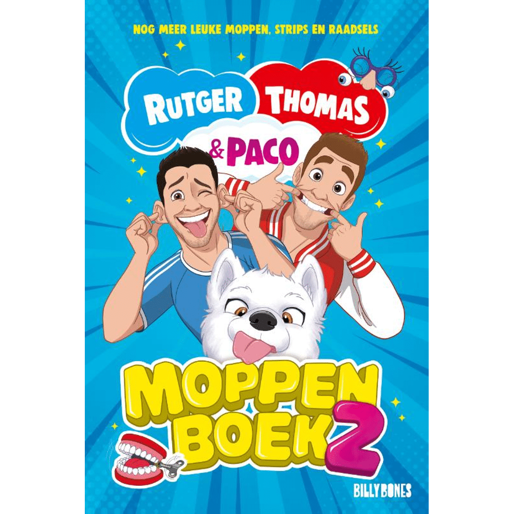 Het moppenboek van Rutger, Thomas & Paco #2 - Rutger Vink - Billy Bones ...