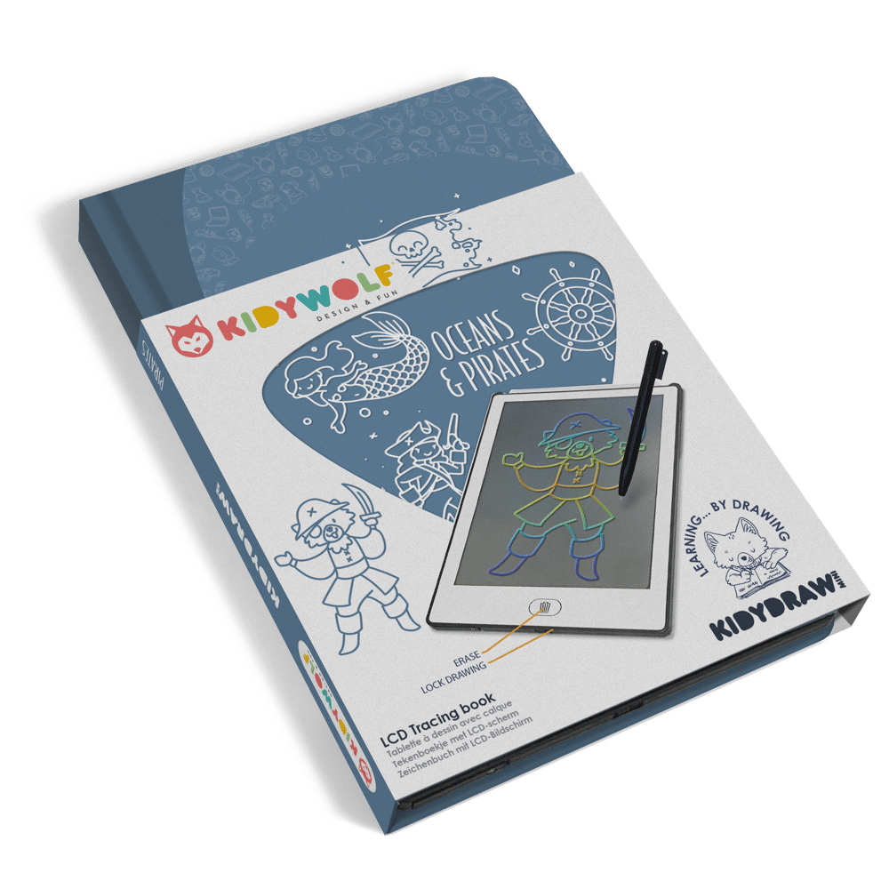 Kidydraw mini - Oceanen & Piraten - Boek&Beer