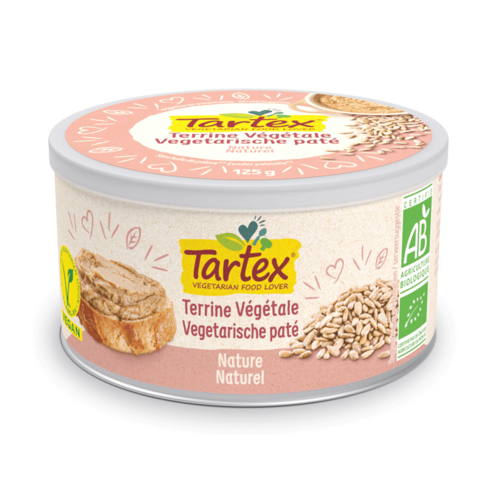 Tartex pate naturel 125g - Voeding - Clockempoortje