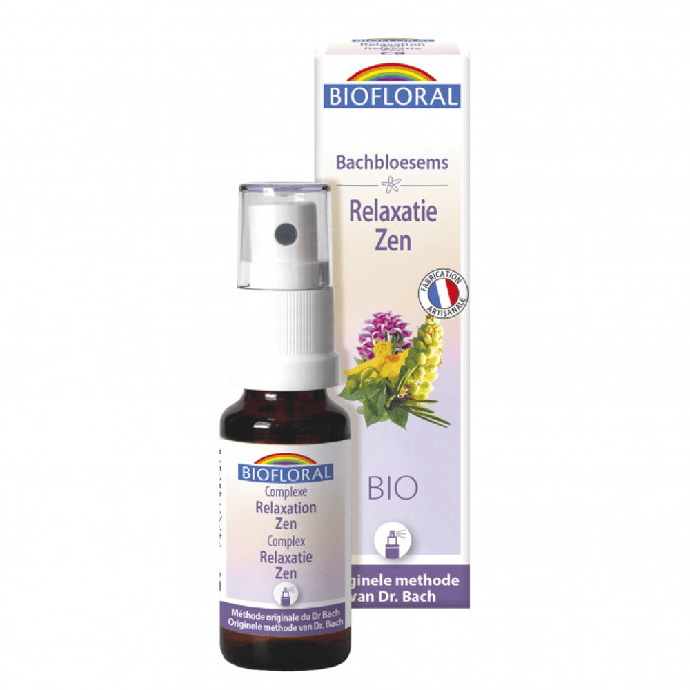 Biofloral bach Relaxatie-anti-stress spray - Natuurlijke remedies ...