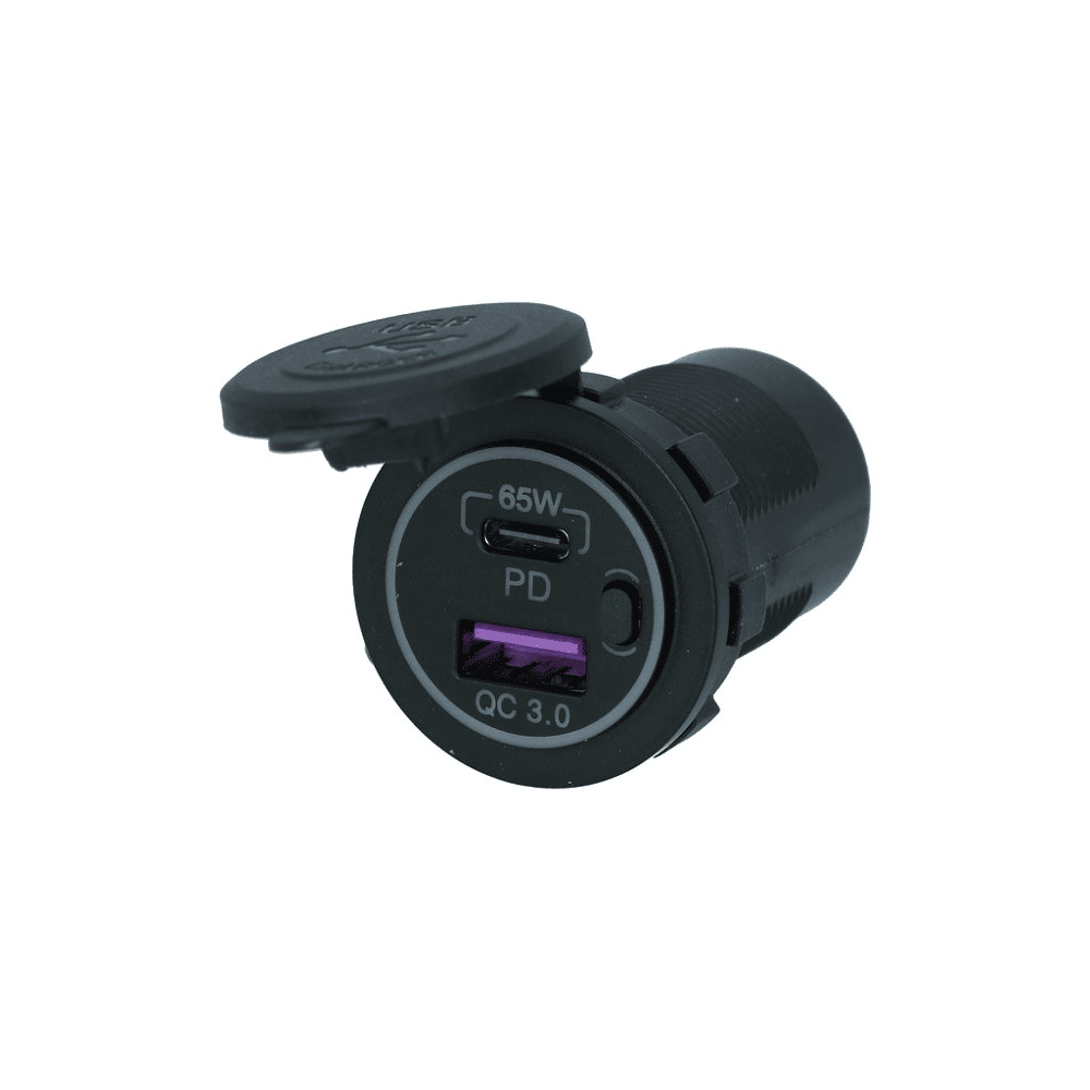 Inbouw aansluiting USB/USB-C 12V