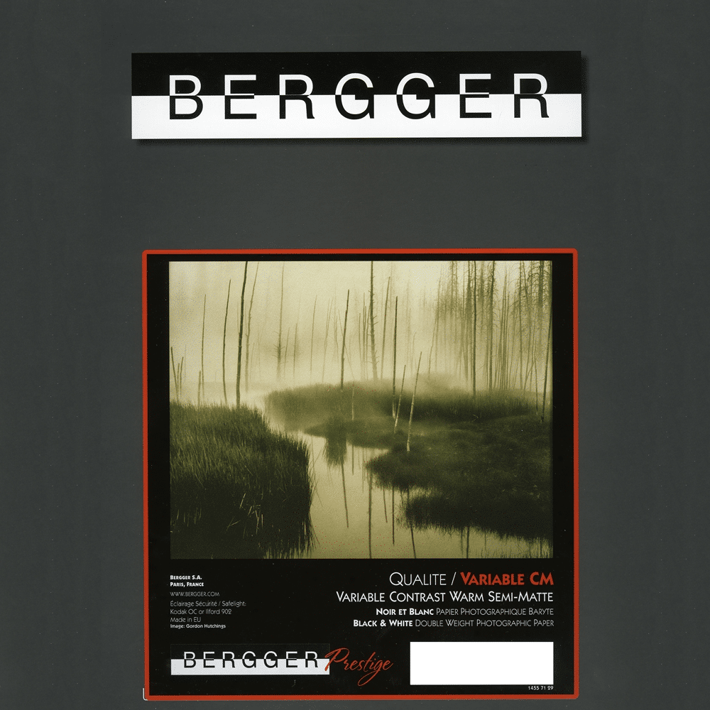 30,5x40,6 cm - SEMI-MAT - 25 FEUILLES - Bergger Prestige Variable CM