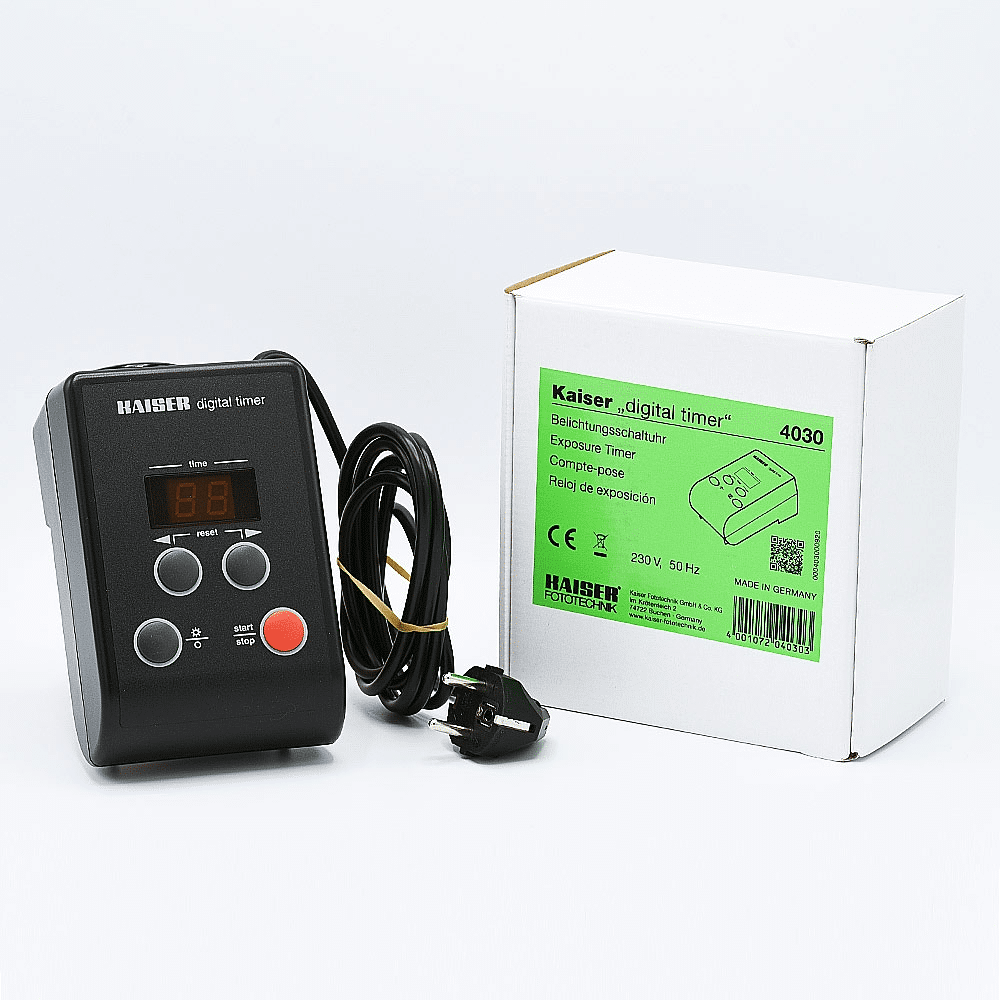 Kaiser Digital Timer - Elektronische Belichtingstimer voor Vergroters