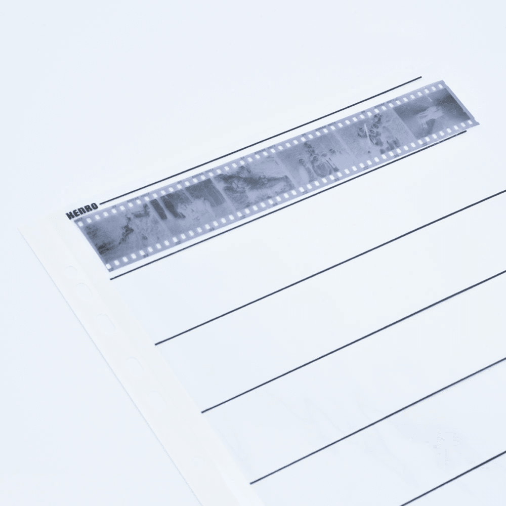 Kenro Negative Storage Pages 35mm Film 7x6 - Clear - 100 pcs