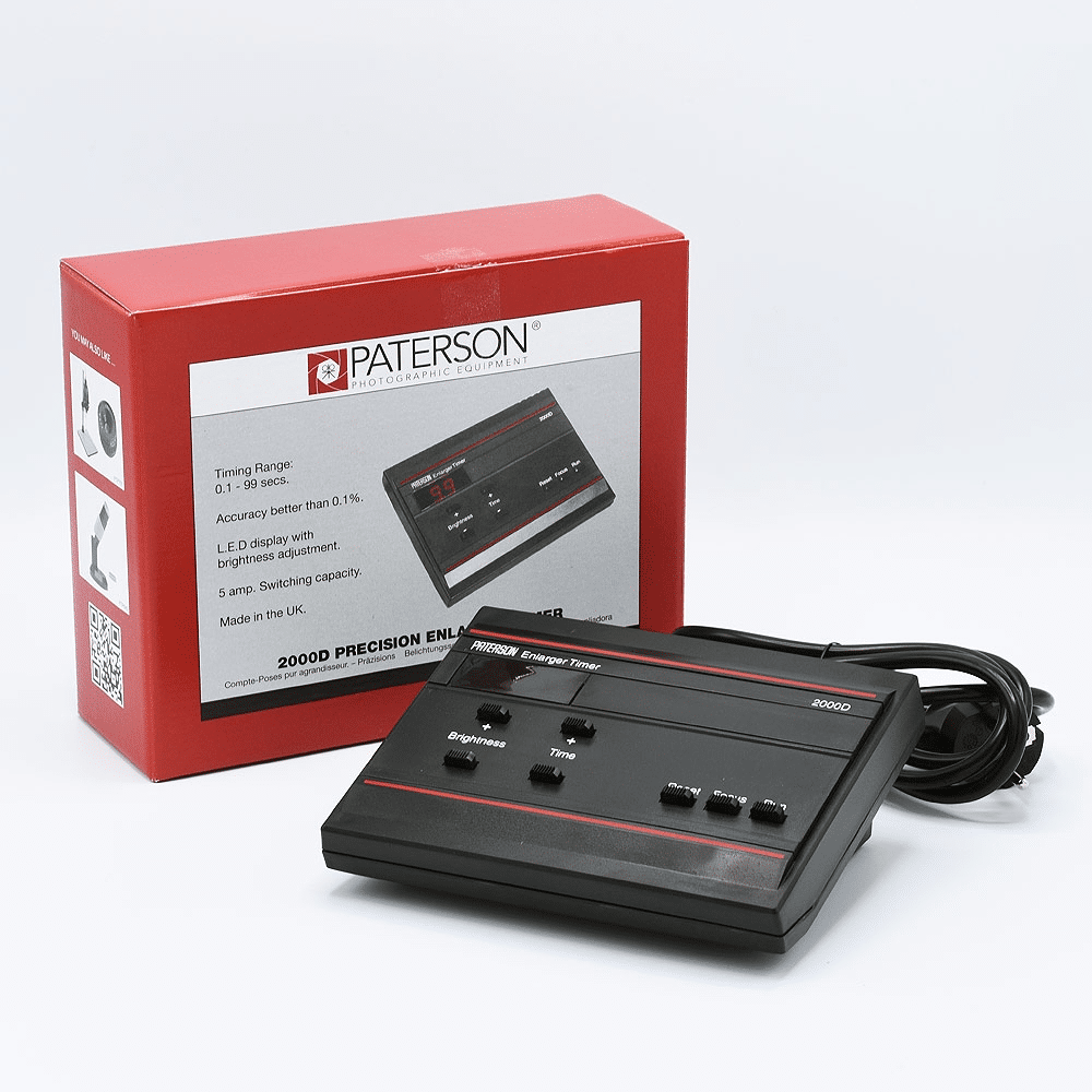 Paterson 2000D Enlarger Timer - Electronic Exposure Timer for Enlargers