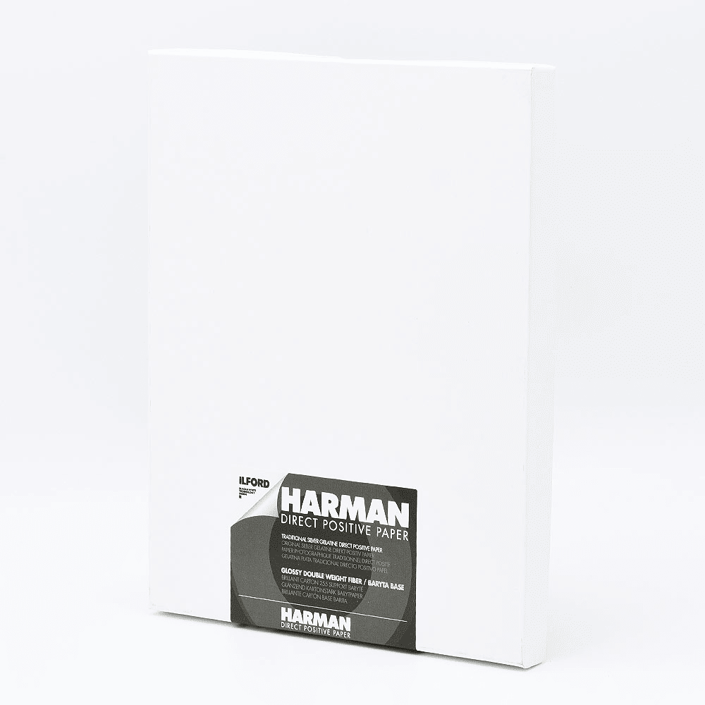20,3x25,4 cm (8x10") - GLOSSY - 25 SHEETS - Harman Direct Positive FB