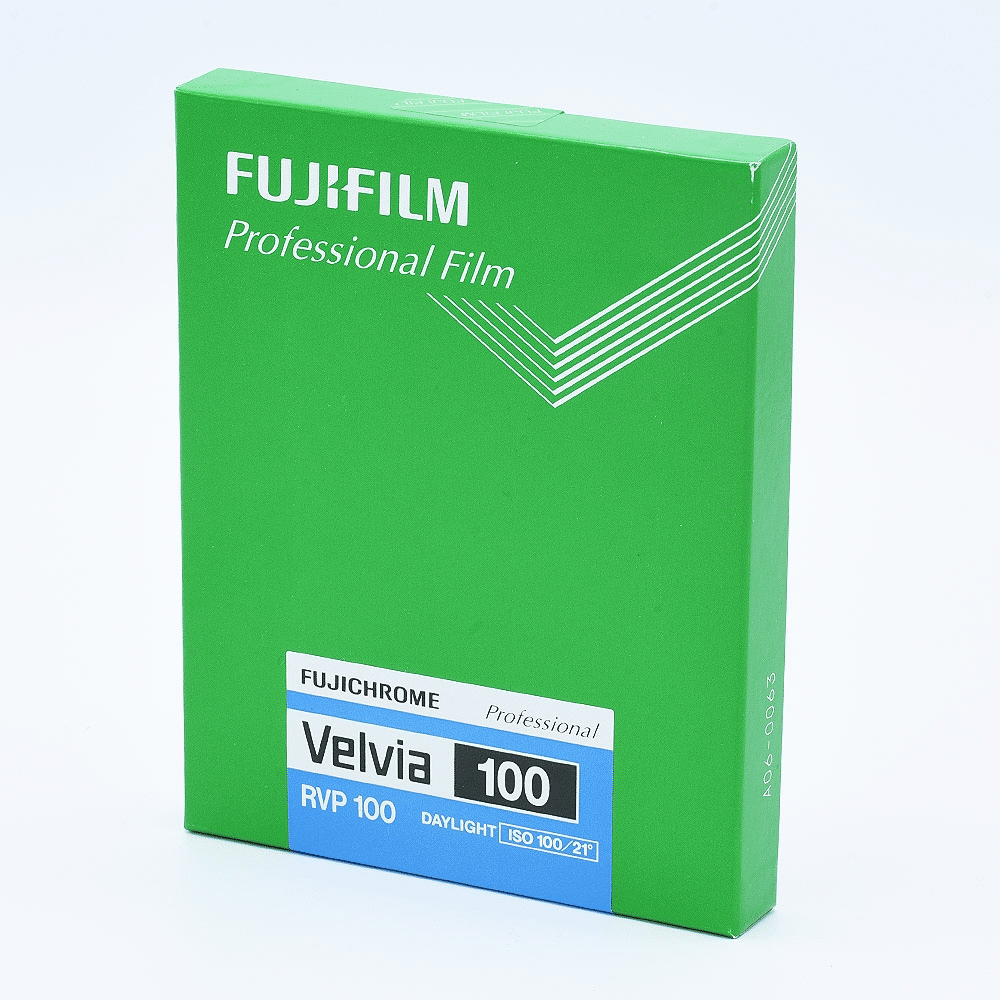 Fujifilm Fujichrome Velvia 100 4x5 INCH / 20 sheets