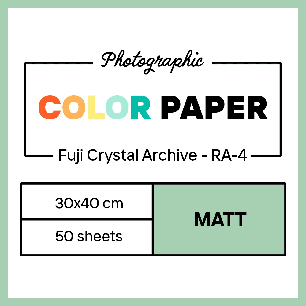 30x40 cm - MATT - 50 SHEETS - Fujicolor Crystal Archive