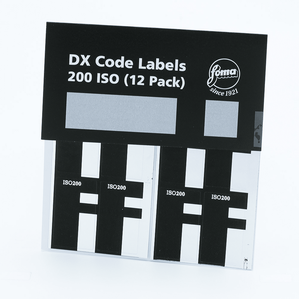 Foma DX Code Labels ISO 200 - 12-pak