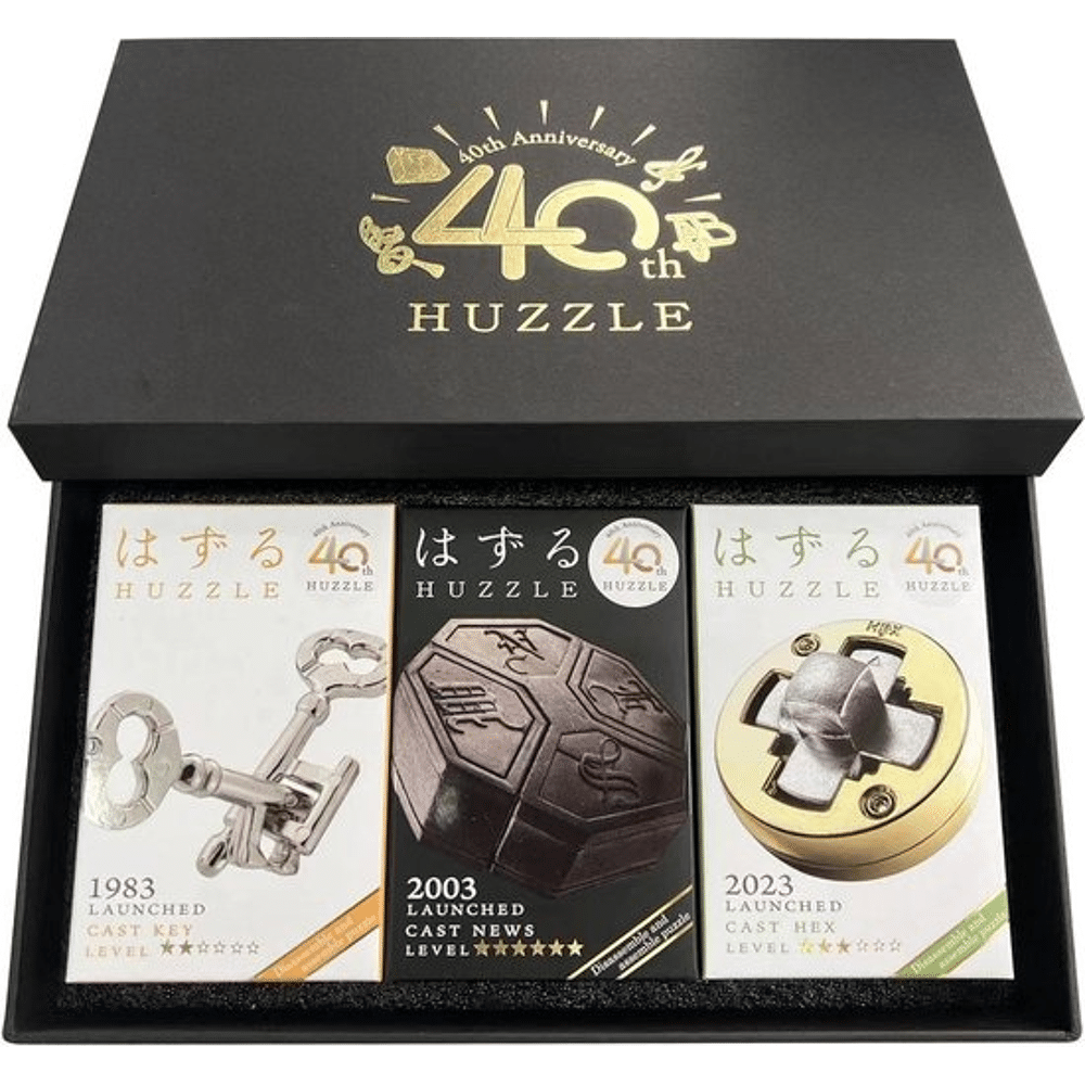 Huzzle Cast Puzzle - Limited Edition Hanayama 40Th Annive