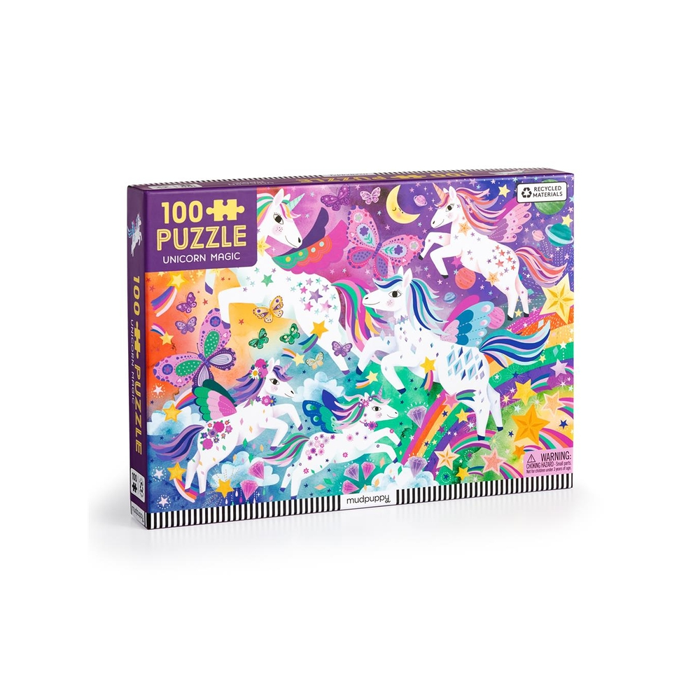 Mudpuppy Puzzel 100st Eenhoorn Magie