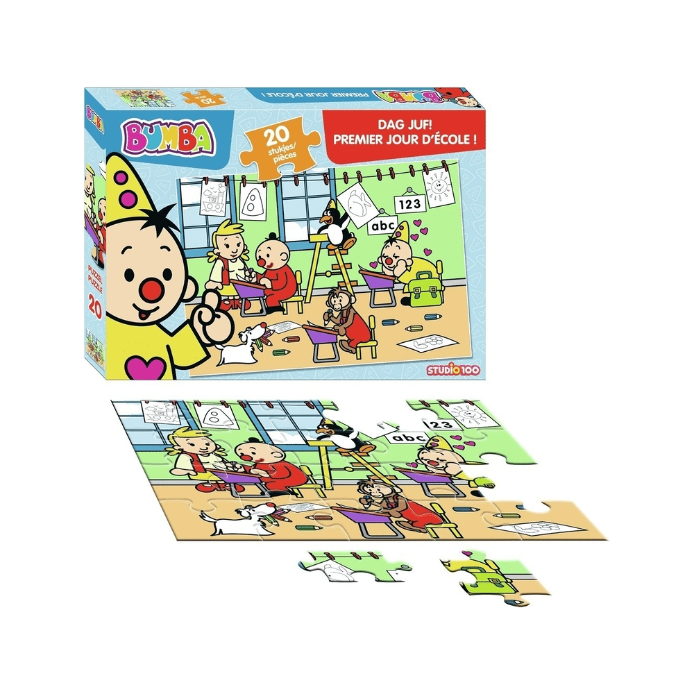 Bumba Puzzel 20St Dag Juf