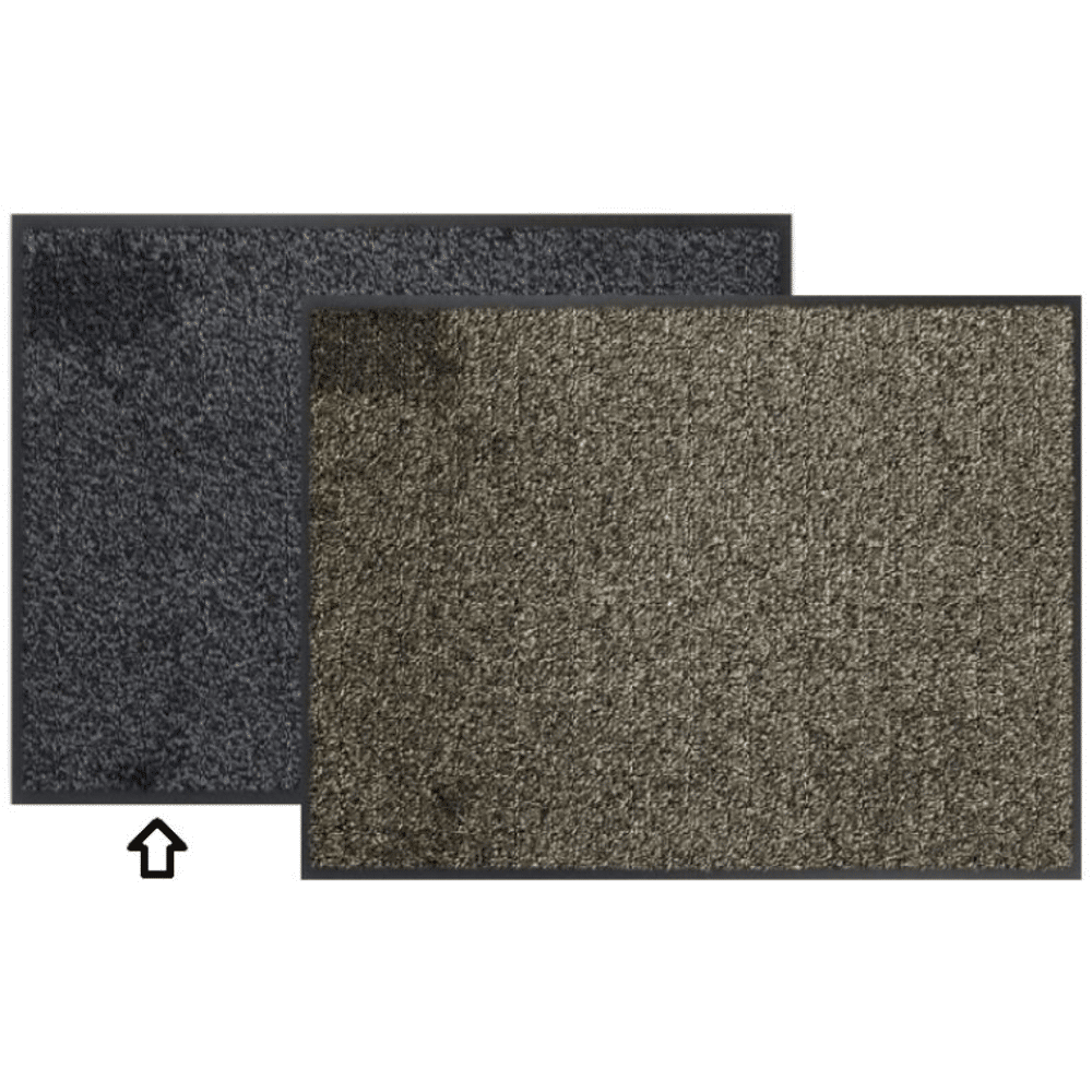 Microm Fleximat 60x80 staalgrijs met hanger