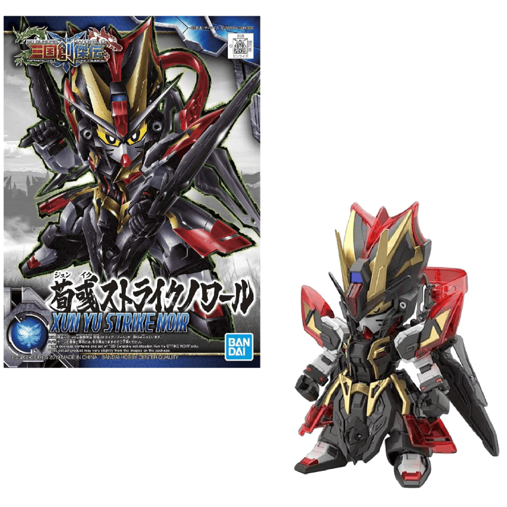 GUNDAM - SD Sangoku Soketsuden Xun Yu Strike Noir - Model Kit - 8cm