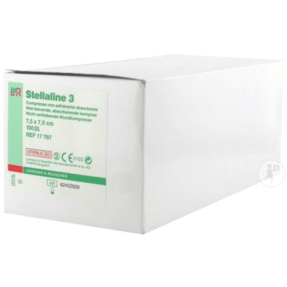 Stella 3/2 gaascompres steriel - VERPLEEGKUNDIG MATERIAAL - Zorgbaar