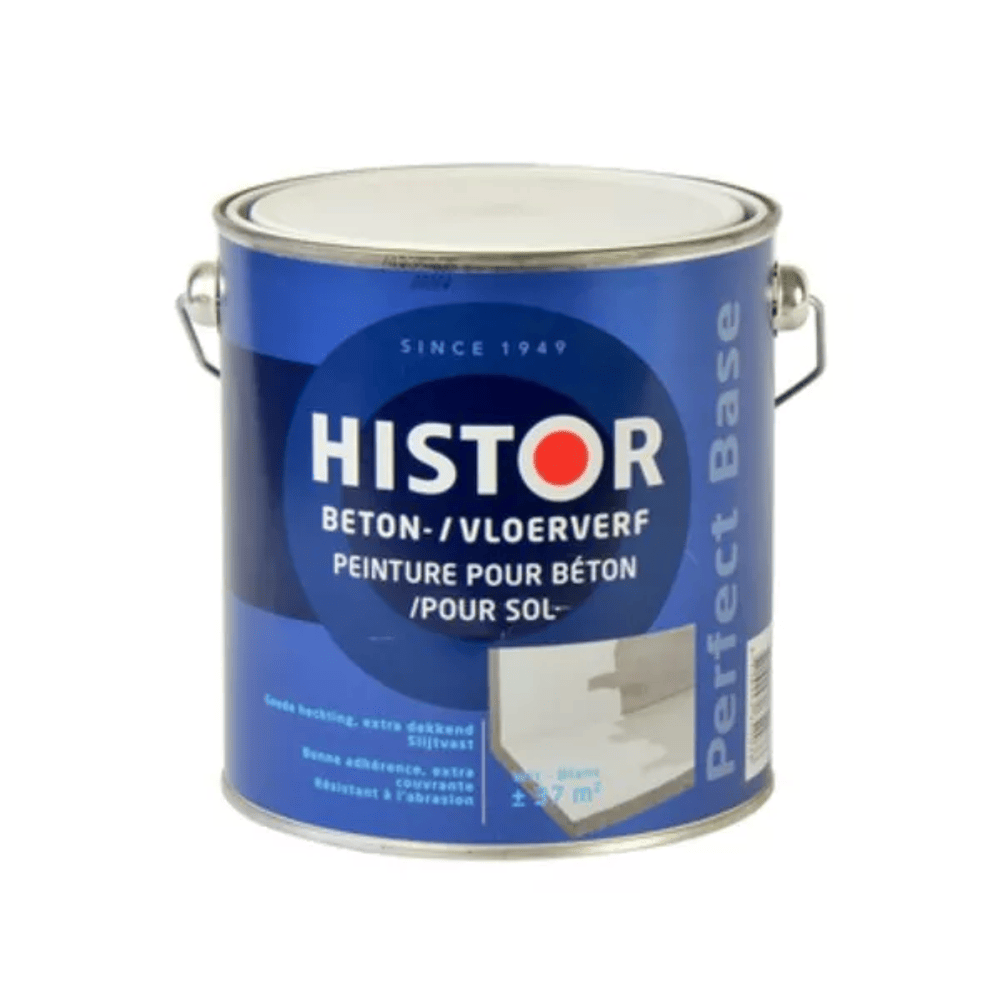 Histor Perfect Base Betonverf LN 2,5 liter - Verf en Beits - De ...