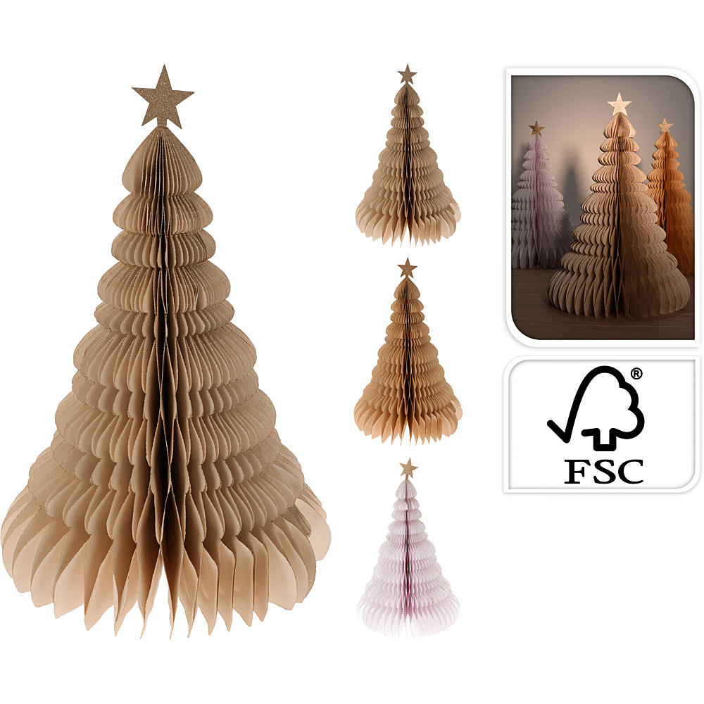 Boom Papier Honingraat 40cm 1 Van De 3 - Decoratie - AVA.be