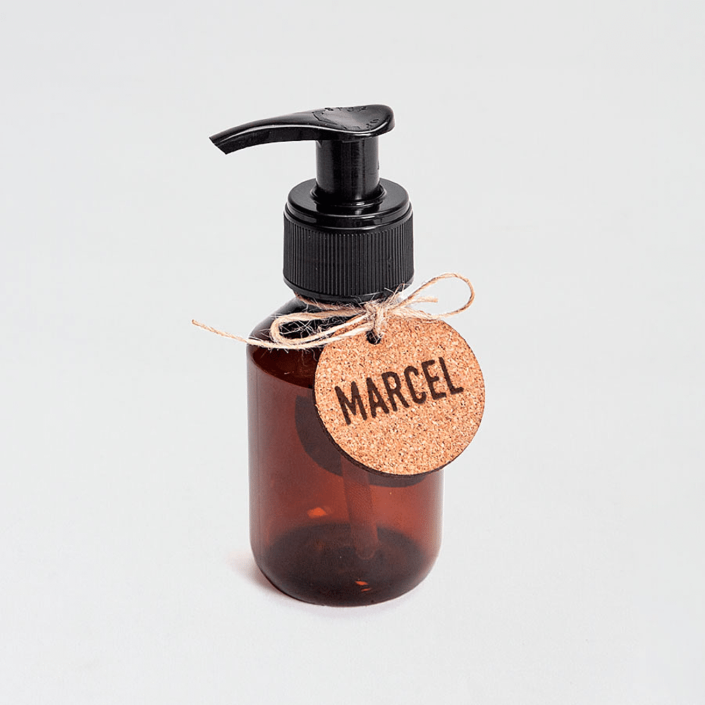 Etiquette ronde en liège à personnaliser - Mijn ontwerp