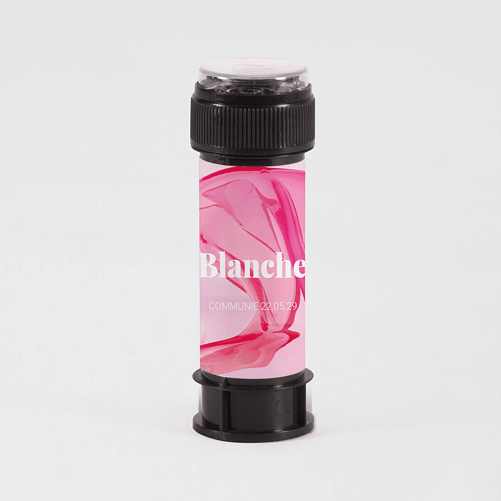 Bellenblaas wikkel colorblocking roze met foto - Mijn ontwerp - AVA.be