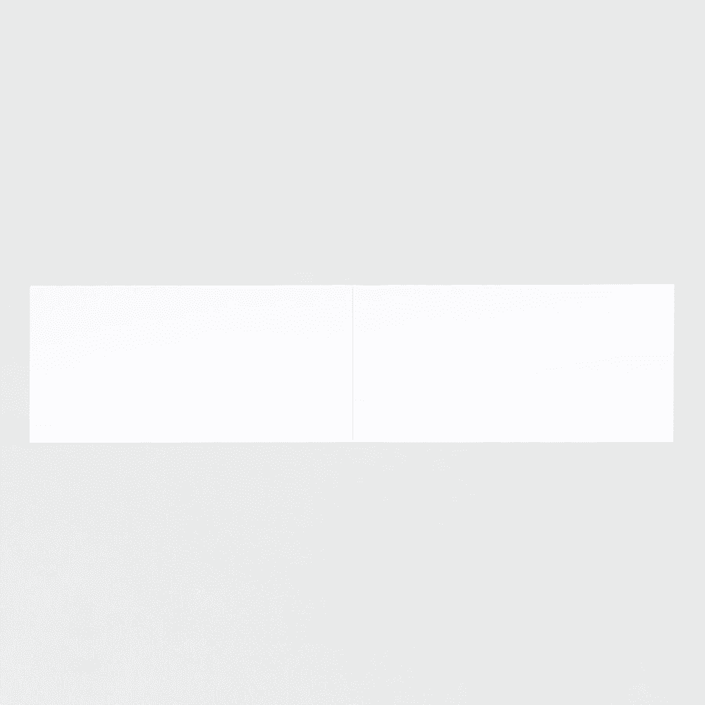 Carte vierge rectangle horizontale double effet brillant - Mijn ontwerp ...