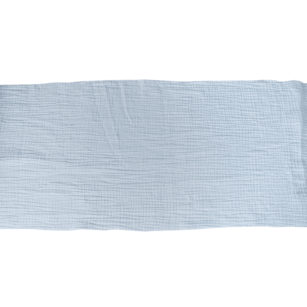 Chemin De Table Coton Tetra Bleu 3m x 30cm