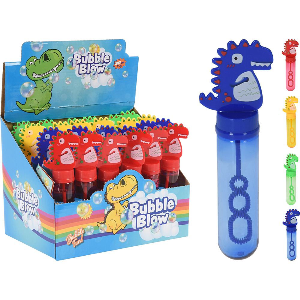 Bulles De Savon Dino 14cm 30ml 1 Des 4 - Cadeaux & gadgets - AVA.be