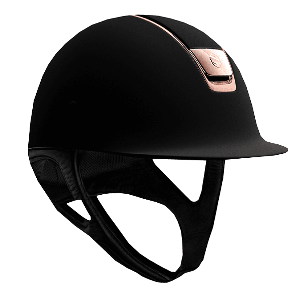 Samshield Shadowmatt Blk / Top Shadowmatt Noir / Trim Chrome Rose Goud ...