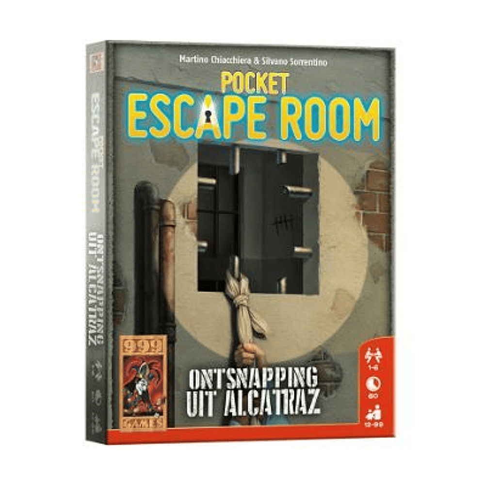 Pocket Escape Room: Ontsnapping uit Alcatraz - Breinbreker