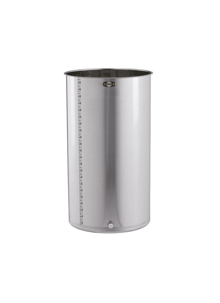 Fût inox avec couvercle flottant 290L Speidel - Bouteilles, tonneaux et ...