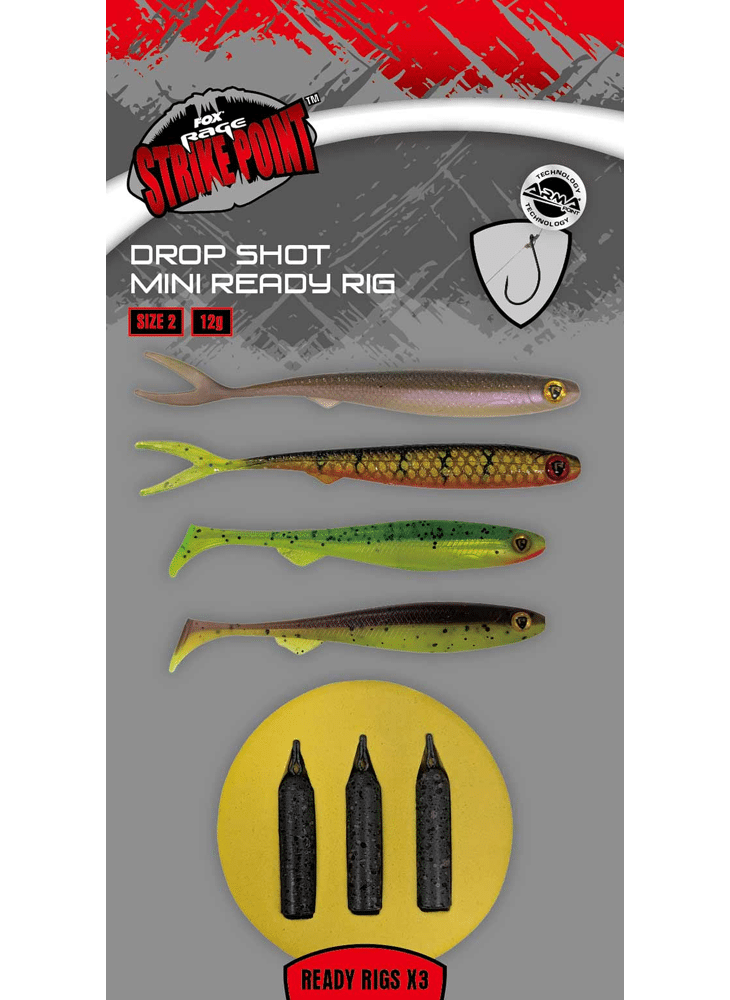 Fox Rage Dropshot Ready Rigs