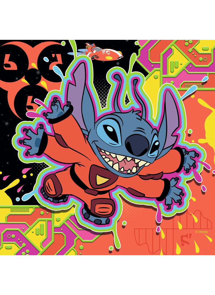Disney Stitch - Puzzel 3 x 49 - Ravensburger - 10708