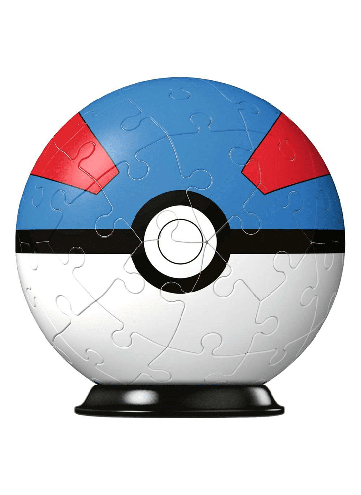 3D Puzzel - Pokémon Great Pokeball 54pcs