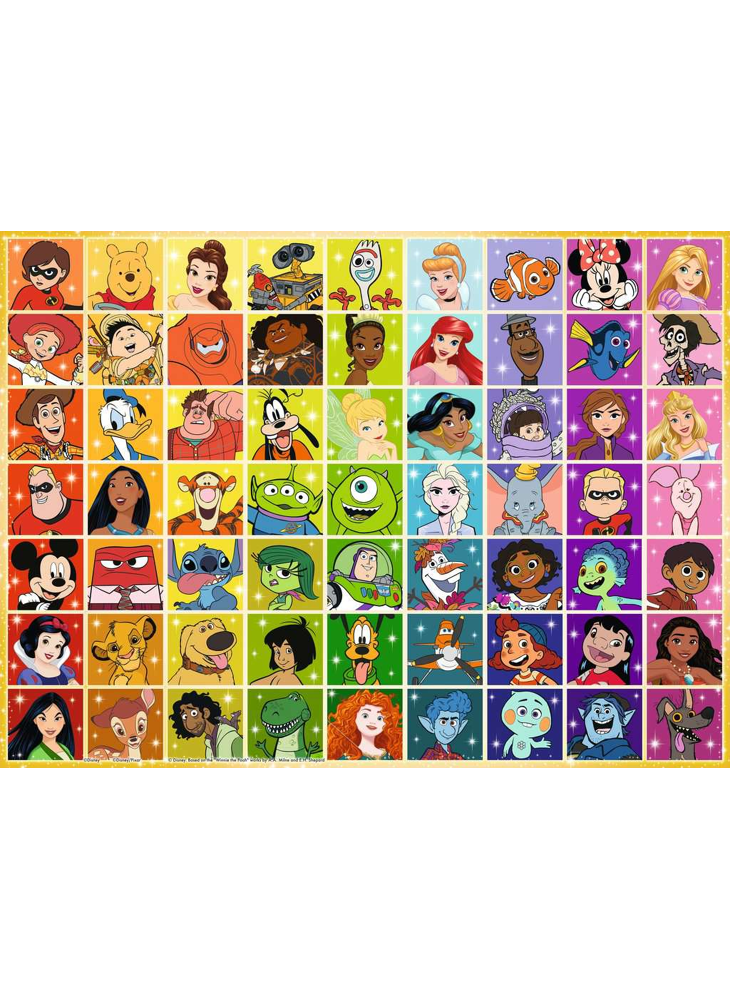 Disney collage - Puzzel 100pcs XXL - Ravensburger - 133321