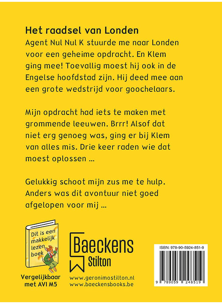 Het raadsel van Londen - Geronimo Stilton - 9789059248519