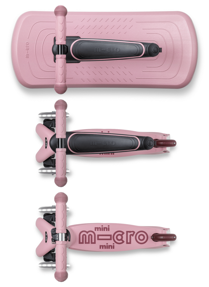 Step Micro Mini 6in1 Rock & Go LED roze