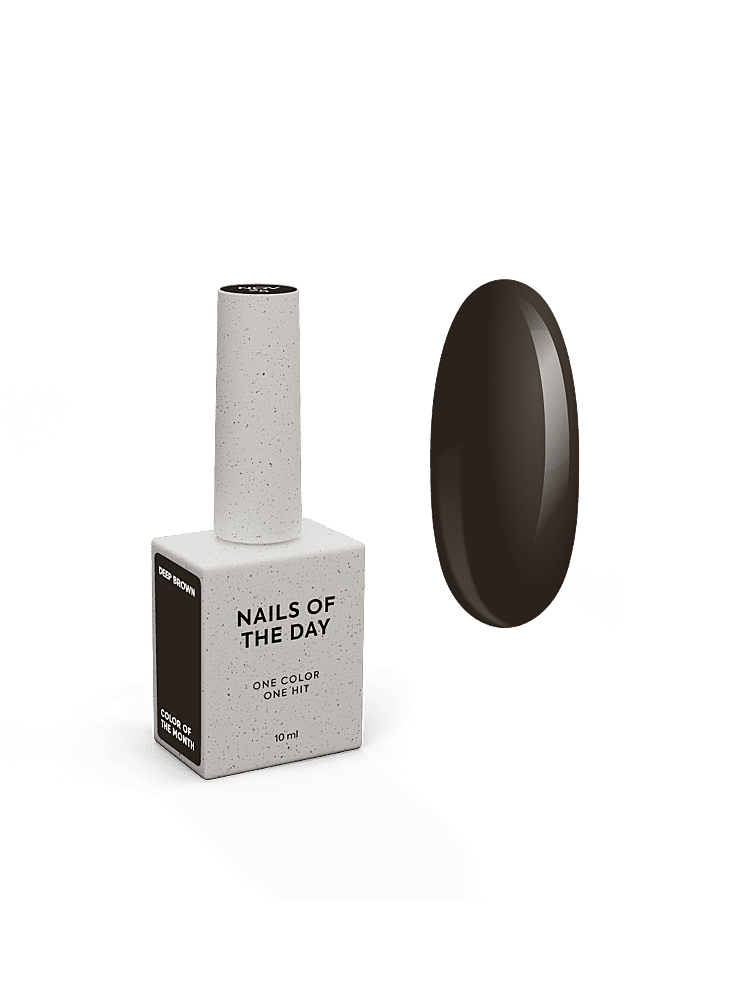 Deep Brown | NOTD Gel Polish - Color of the month November 2025