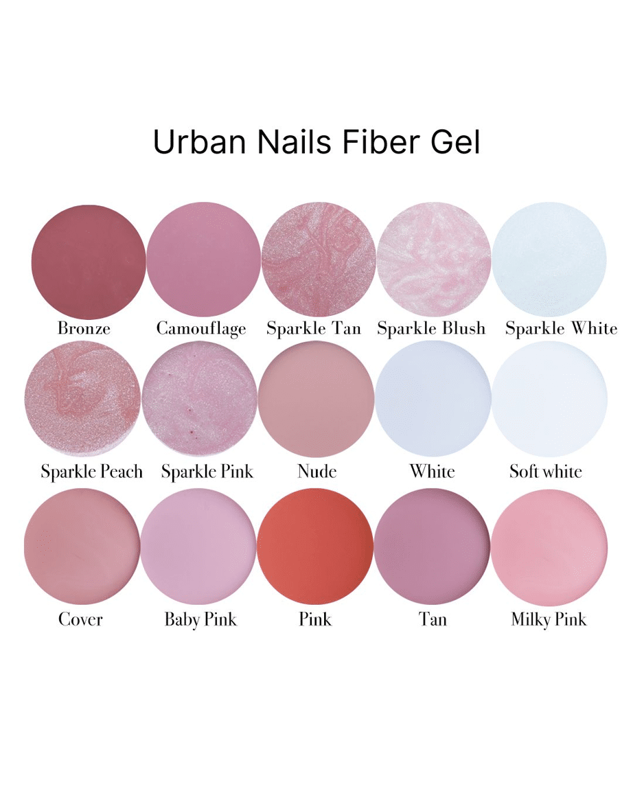 Urban Nails Fiber Gel PinkAlina Hoyo Nail Artist